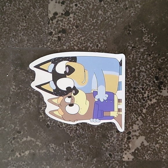 Office | Bluey Bandit Alfie Quiet Game Episode Sticker New | Poshmark